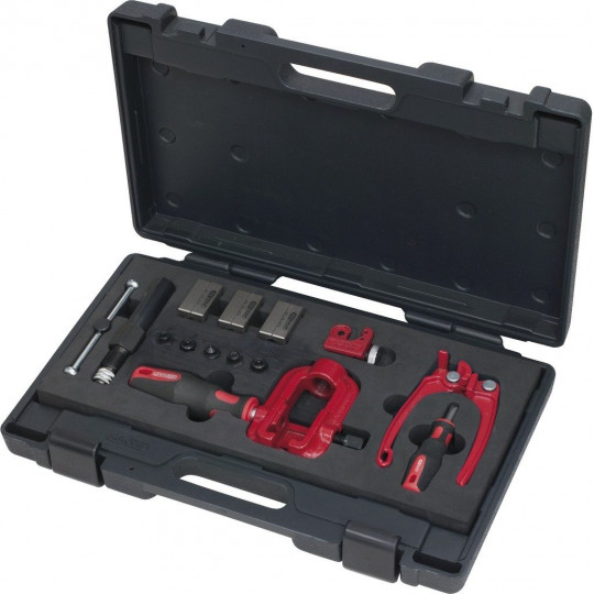 122.1290 | Appareil à collet pour durite de frein, 15 pcs. Outillage KS ...