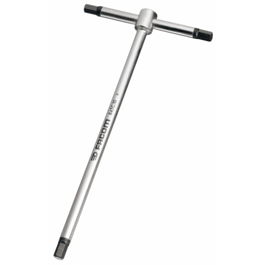 84TC.6 | Clé mâle, allen, BTR 6 pans 6mm en "T" | Outillage Facom ...