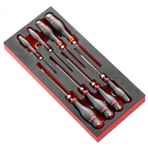 MODM.AN1SLS Module mousse 8 tournevis - SLS Facom