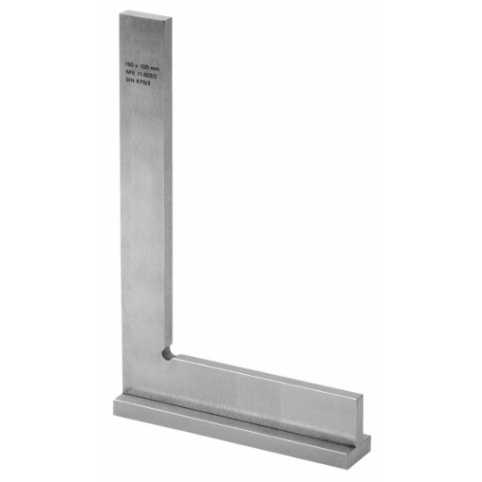 DELA.1257.08 | Equerre simple à chapeau 300 x 200mm classe II Outils ...
