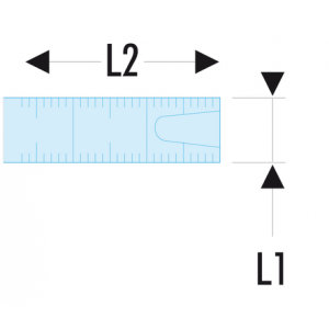 DELA.2883.04 | Mètre à Ruban 50 mètres Facom Challenger 50 m | Outils ...