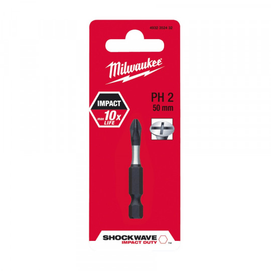 Embouts de vissage pour visseuses à chocs Shockwave PH 2 x 90 mm - 1 pc ...