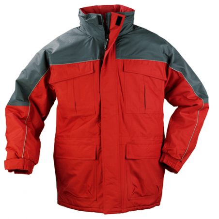 5RIPR | Parka RIPSTOP - rouge et gris - Coverguard