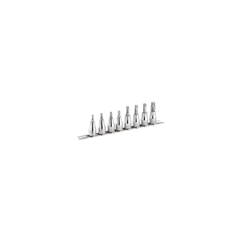 Douille tournevis mâle, 1/2" Facom, XZN, TORX, cannelure, longue, courte, KS Tools