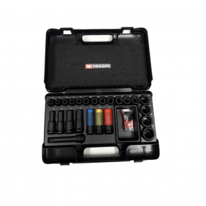 NS.550BPB | COMPOSITION DOUILLES À CHOCS 1/2' IMPACT 6P 10-32MM FACOM