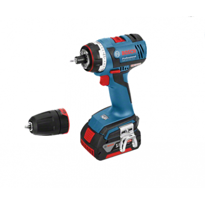 06019E1104 | Perceuse-visseuse sans fil Bosch PRO GSR 18 V-EC FC2 Professional 06019E1104 ...