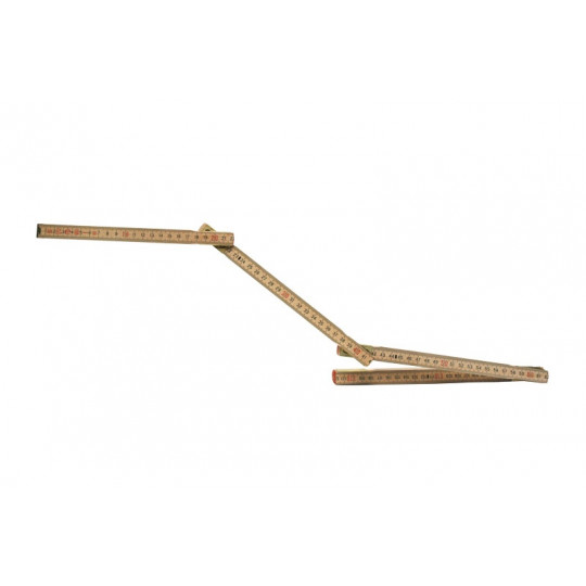 STANLEY | MÈTRE PLIANT, MESURE PLIANTE 2M X 15MM BOIS NATUREL 0-35-455