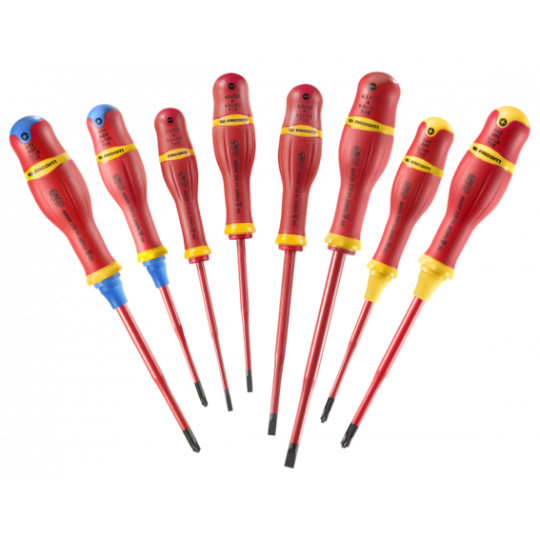 ATB.J8TVE | Jeu de 8 tournevis Protwist Borneo slim Facom