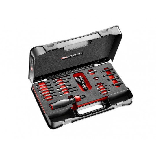 Tournevis assisté 4V - E-PROTWIST - AUTO - jeu de 23 pièces MBOX - FACOM FRANCE | ATPA4V.J23PB