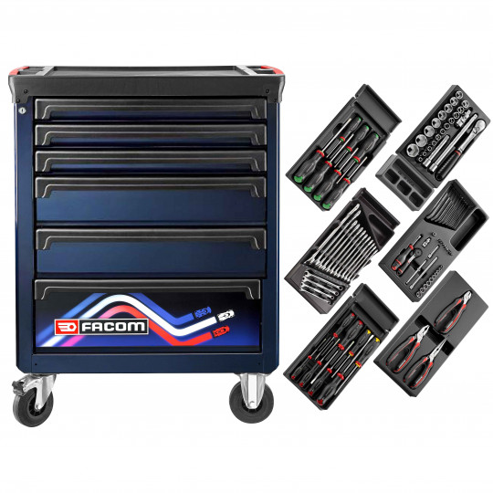 Servante ROLL.6M3 24H - BRONZE - 93 OUTILS - FACOM | ROLL.6M3A24HB