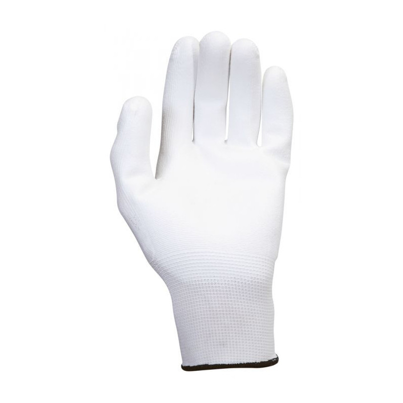 Gants microfibres blancs, T.11, 12 paires - KSTools | 310.0320