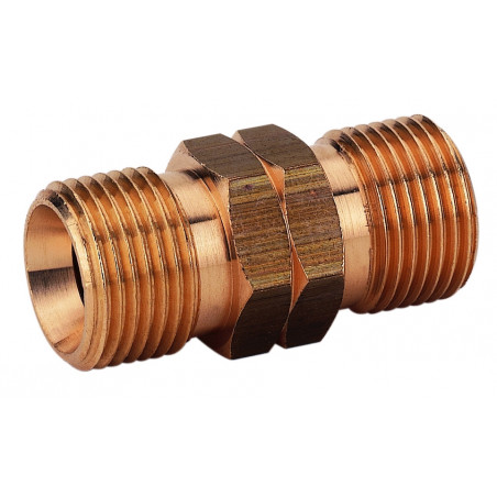 Raccord pour 2 tuyaux 3/8" g.+3/8" g. - SIEVERT | SI770512