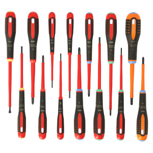 Jeu de tournevis à fente/Phillips/Pozidriv/TORX®/Combi PZ ERGO™ avec ...