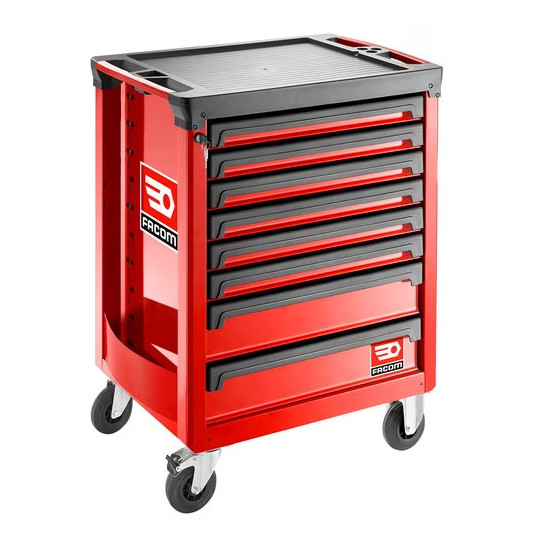 Servante d'atelier FACOM ROLL 8 tiroirs 3 modules / tiroir Rouge ...