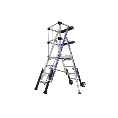 Plates-formes Sherpascopic télescopique 3 à 4 marches Tubesca-Comabi ...