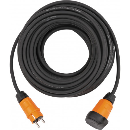 Rallonge électrique professionalLINE 10m H07RN-F 3G2,5 IP44 ...