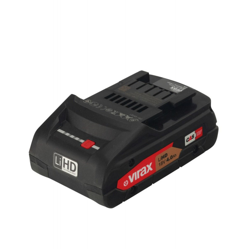 Batterie 18V 4,0Ah Li-Ion hd CAS - VIRAX | 253541