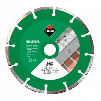 Disque SEV 115 PRO - RUBI | 25915