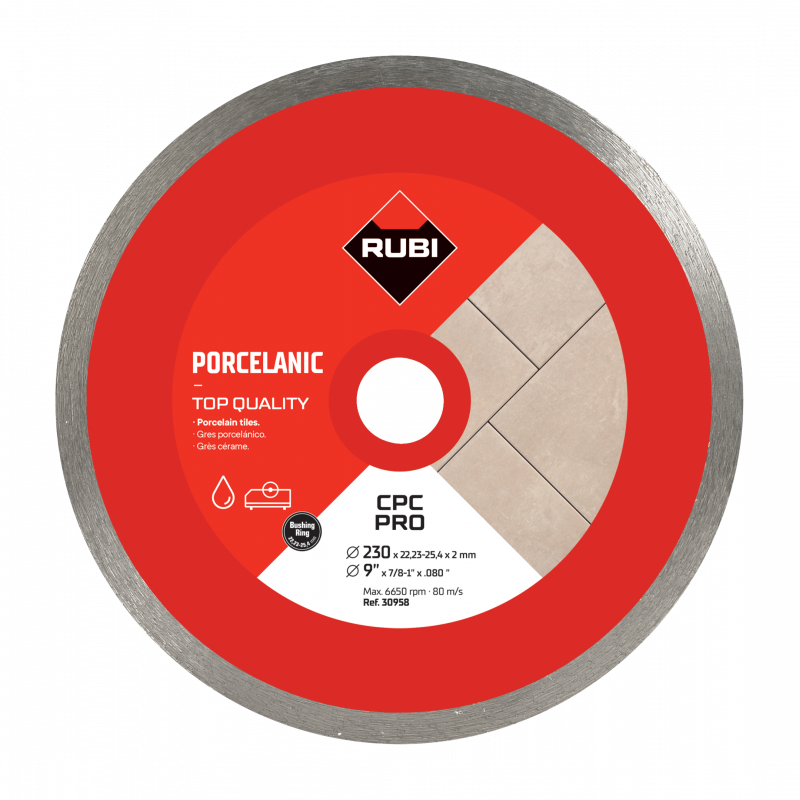 Disque CPC 230 PRO - RUBI | 30958